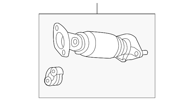 28610-A7600 - Front Pipe 2014-2018 Kia | Kia.Parts Store