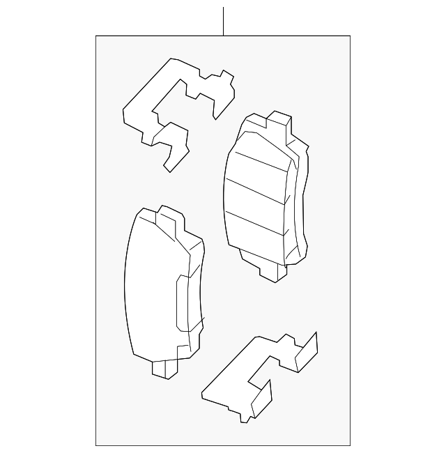 Buy Genuine GM Auto Parts - Pad (Part # 23344220) | GM Parts Store