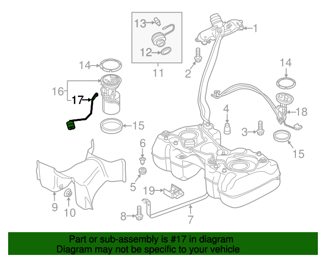 5QF-919-673-C - Sending Unit 2018-2023 Volkswagen Tiguan | Order Euro Parts