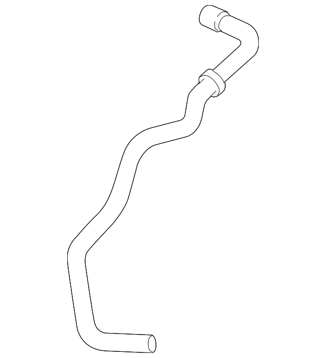 2009-2014 Audi TTS Quattro Radiator Coolant Hose 8J0-121-051 | Audi USA ...