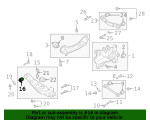2019-2024 Hyundai Bushing 55218-S1000 | OEM Parts Online