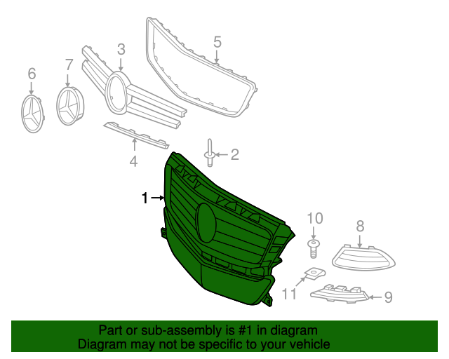 218-885-00-65 - Mount Panel 2012-2014 Mercedes-Benz | Mercedes-Benz USA ...