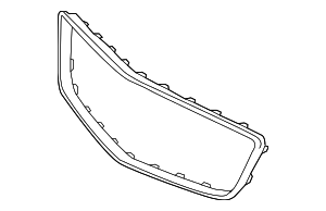 2012-2014 Mercedes-Benz Grille Surround 218-885-01-74 | MB OEM Parts