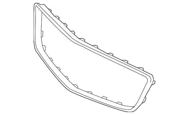 2012-2014 Mercedes-Benz Grille Surround 218-885-01-74 | MB OEM Parts
