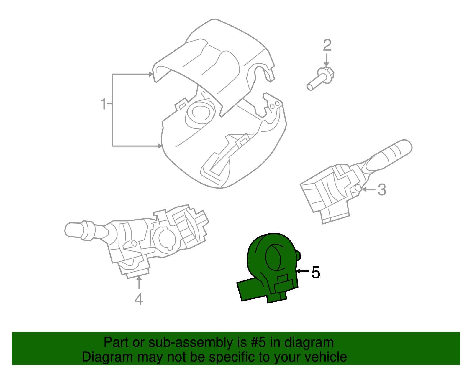 Genuine Toyota Sensor part# 89245-02050 for 2009-2013 Toyota | Ourisman ...