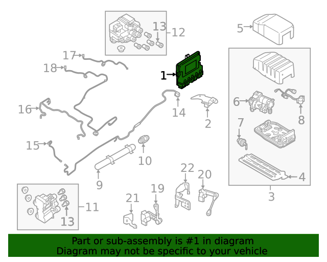 Genuine OEM Control Module Part# LR061877 Fits 2014-2020 Land Rover ...