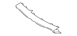 292-885-58-22 - Center Molding 2017-2019 Mercedes-Benz GLS 550 ...