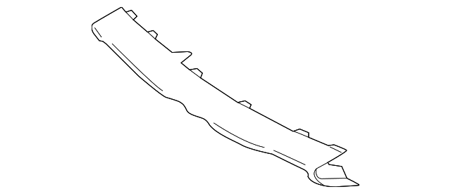 292-885-58-22 - Center Molding 2017-2019 Mercedes-Benz GLS 550 ...