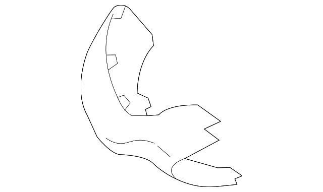 292-885-04-00 - Outer Molding 2017-2019 Mercedes-Benz GLS 550 ...