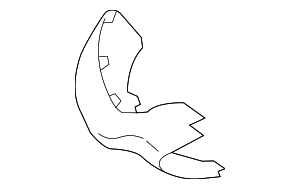 292-885-04-00 - Outer Molding 2017-2019 Mercedes-Benz GLS 550 ...