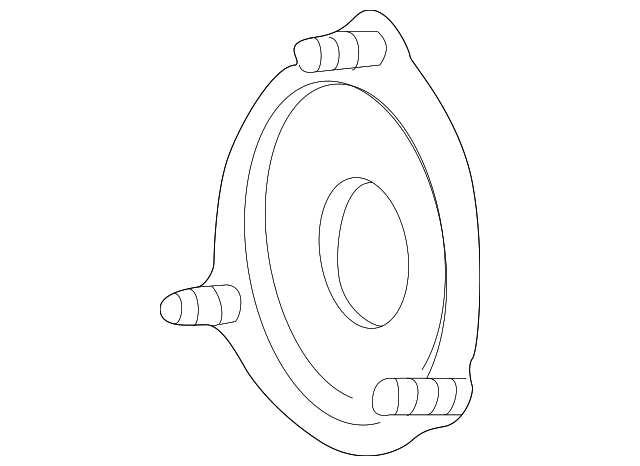 54322-0W010 - Upper Mount Bracket - 1996-2004 Nissan Pathfinder ...