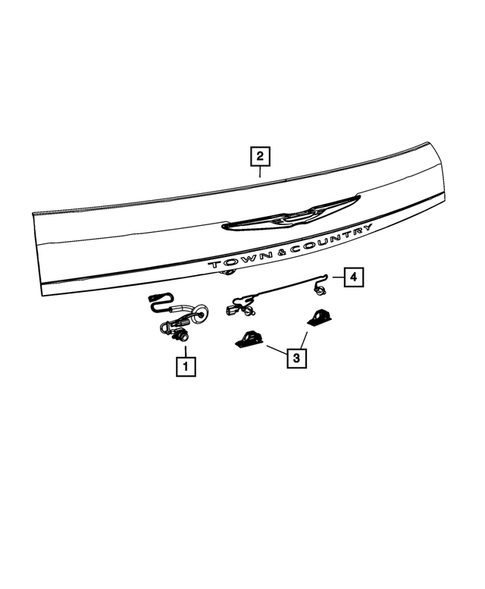 Radio, Antenna, Speakers, DVD and Video systems for 2014 Chrysler Town ...