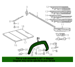 2016-2023 Toyota Tacoma Fender Flare (Left) 75874-04090 | OEM Parts Online