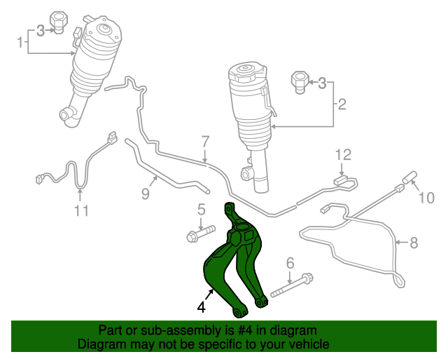 2016-2020 Volvo Shock Mount 31681984 | TascaParts.com