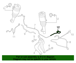 31476056 - Suspension Self-Leveling Wiring Harness 2016-2022 Volvo ...