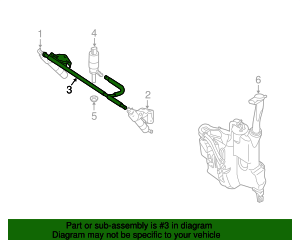 164-860-00-92 - Washer Hose 2006-2012 Mercedes-Benz | AutoNation Parts