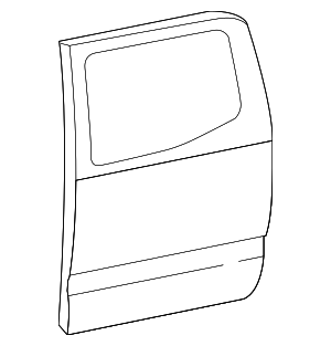 2005-2015 Toyota Tacoma Door Shell 67003-04061 | Toyota Parts Center