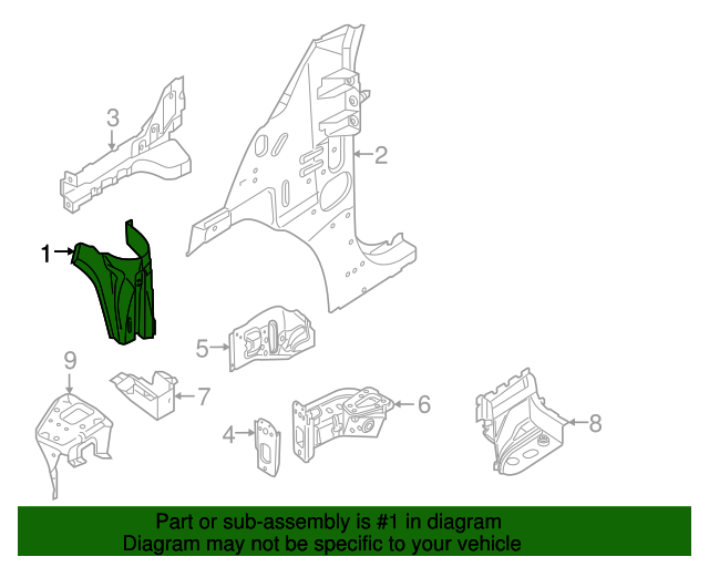 453-626-32-00 - Shock Mount 2016-2019 Smart | Mercedes-Benz USA Parts