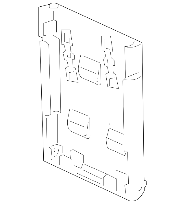 2010-2014 Cadillac CTS Engine Control Module Bracket 25852809 ...