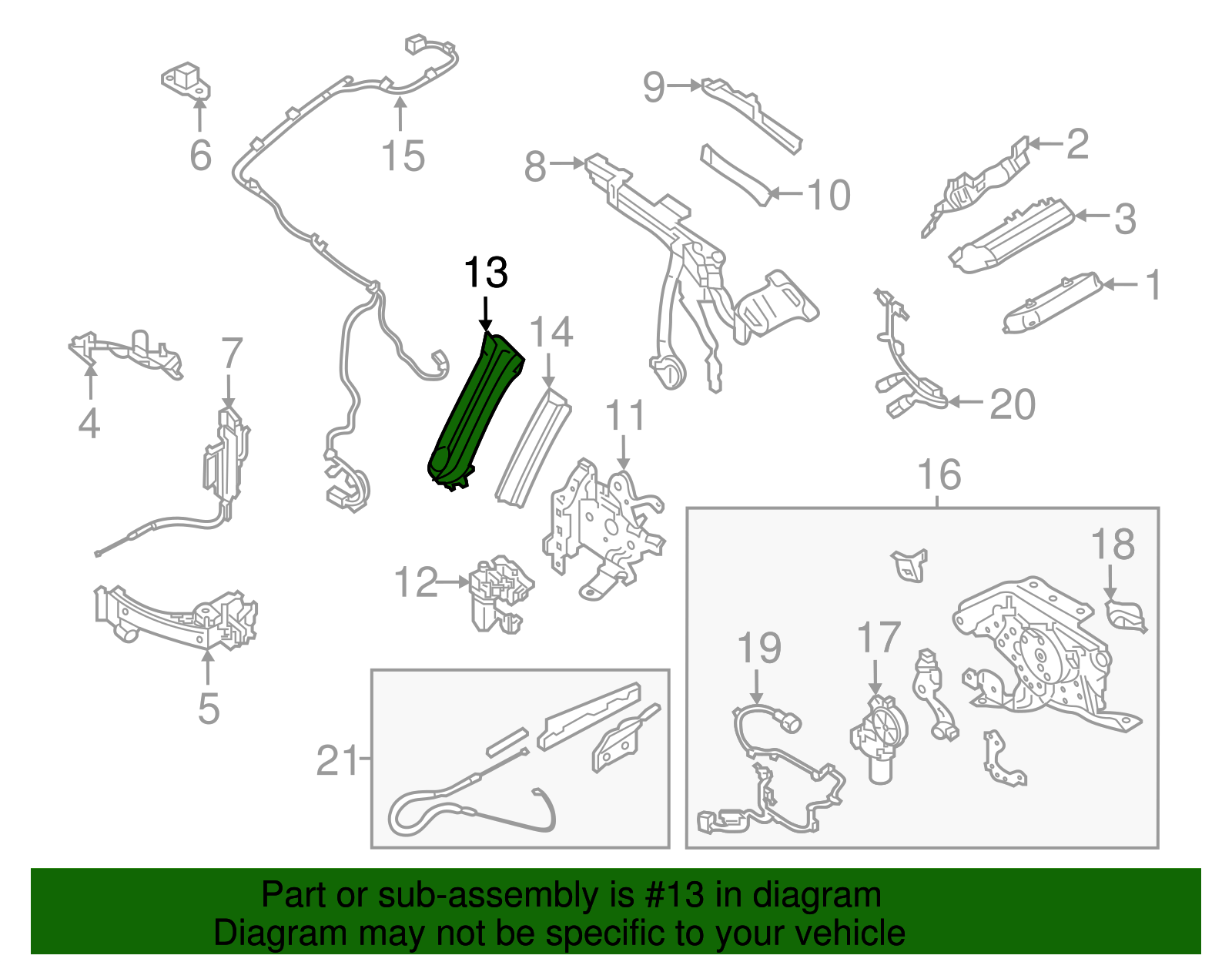 N248-R1-423B - Outer Weather-Strip - 2017-2020 Mazda MX-5 Miata | Mazda ...