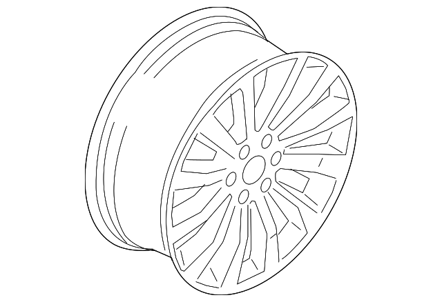 2018-2021 Lincoln Navigator Wheel, Alloy JL7Z-1007-B | Varsity Ford