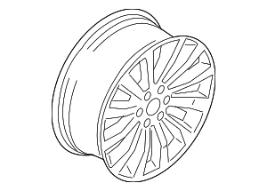 NL7Z-1007-B - Wheel, Alloy 2022-2024 Lincoln Navigator | Big 3 Auto Parts