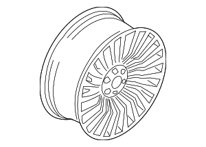 JL7Z-1007-C - Wheel, Alloy - 2018-2021 Lincoln Navigator | Lasco Auto Parts