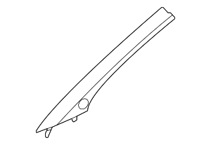 2022 Kia Carnival Windshield Pillar Trim 86260-R0000 | OEM Parts Online