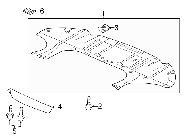 2018-2023 GMC Terrain Air Deflector - Passenger Side (RH) 23188329 ...