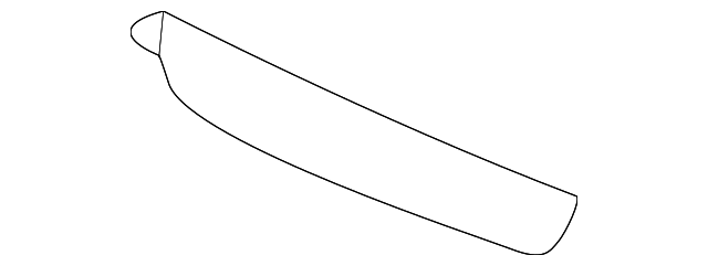 2018-2023 GMC Terrain Black Front Driver Side Tire Front Air Deflector ...