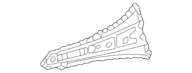 2021-2023 Toyota Sienna Fender Gusset 61146-08050 | Toyota Parts