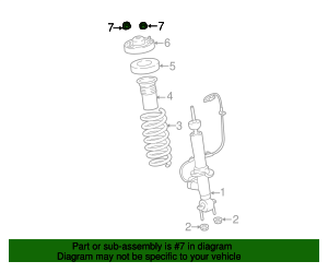 2014-2021 Ford Upper Mount Nut -W716771-S440 | TascaParts.com