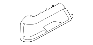 Genuine Handle Bezel for 2020-2023 Land Rover | Land Rover Part ...