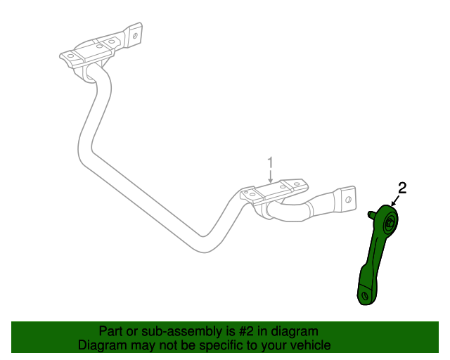 2053230817 - Stabilizer Link 2015-2023 Mercedes-Benz | AutoNationParts.com