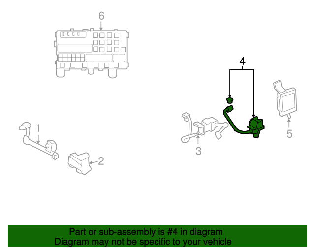 2008-2015 Lexus LX570 Height Sensor 89408-60020 | OEM Parts Online