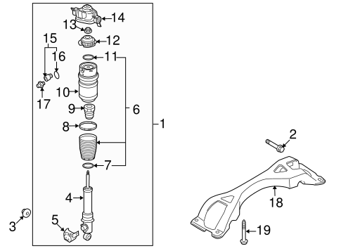 Shocks & Components for 2007 Audi Q7 | Audi USA Parts