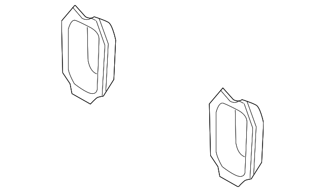 58323-0E010 - Rear Body Panel Reinforcement - 2010-2021 Lexus ...