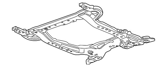 84346982 GM Drivetrain and Front Suspension Cradle | GM Parts Store