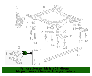 2016-2020 Buick Envision Front Lower Suspension Control Arm Rear ...