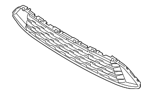 51117354773 - 2016-2019 BMW X1 Center Grille (51-11-7-354-773) | BMW of ...