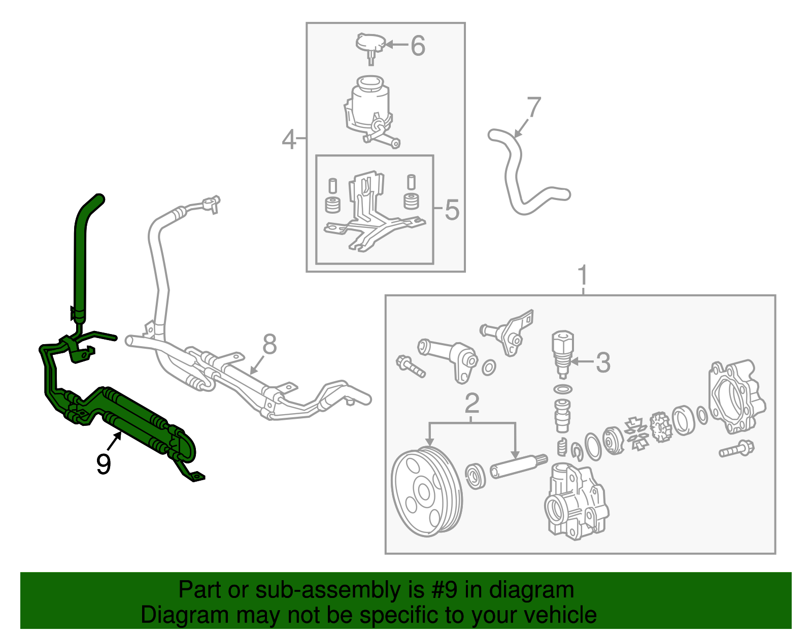 2007-2022 Toyota 2007-2022 Toyota - Power Steering Cooler 44402-0C012 ...