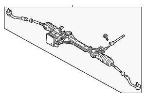 2019-2021 Genesis G70 Gear Linkage Assembly Mdps 57700-G9220 | QuirkParts