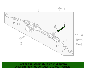 56414-J5000 - Steering Shaft 2019-2024 Genesis G70 | AutoNationParts.com