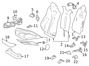 2014-2024 Lexus Lower Shield 71873-53070 | AutoNationParts.com