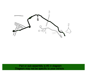 2007-2011 Toyota Yaris Antenna Cable 86101-52340 | OEM Parts Online