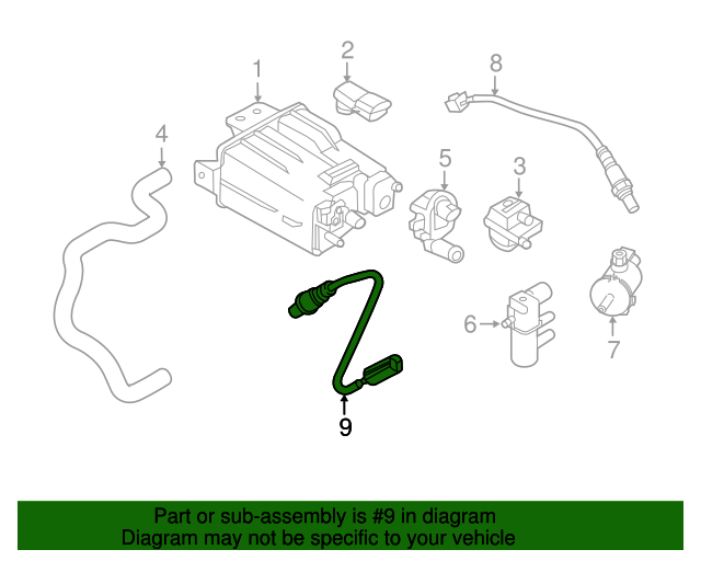 226A0-3YM0B - Oxygen Sensor 2017-2019 Nissan | AutoNationParts.com