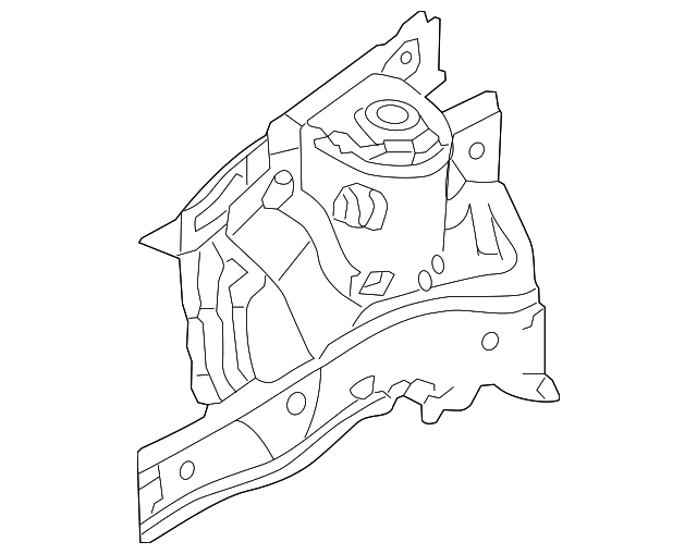 64520-H9000 - Apron Assembly 2018-2023 Kia Rio | Kia.Parts Store