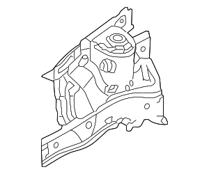 64520-H9000 - Apron Assembly 2018-2023 Kia Rio | Kia.Parts Store