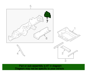 2013-2022 Land Rover Bumper Bracket LR086883 | OEM Parts Online