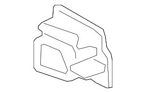 2013-2022 Land Rover Bumper Bracket LR086884 | JaguarParts.com